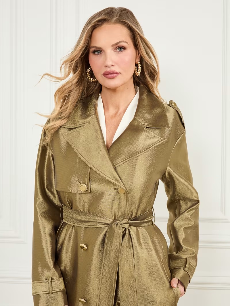 Eco Milla Trench Coat - GUESS